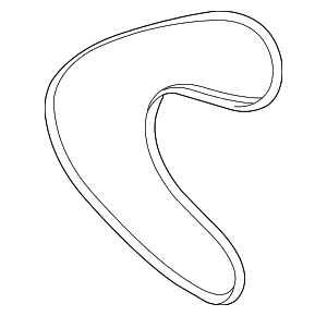 2000-2018 Toyota Serpentine Belt 90916-02704 | MotorMotor