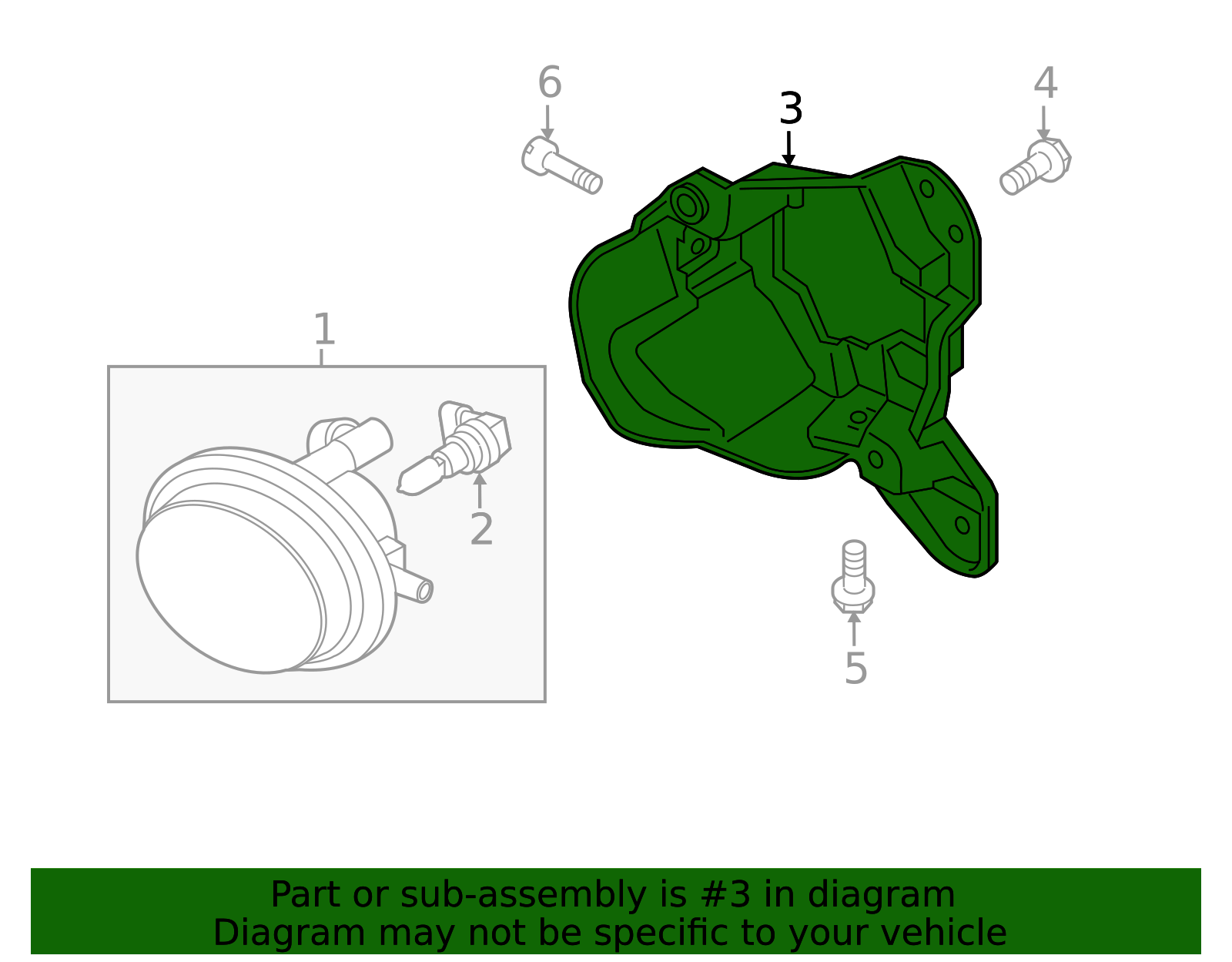 Lamp Bracket KD53-51-694A | RealMazdaParts.com