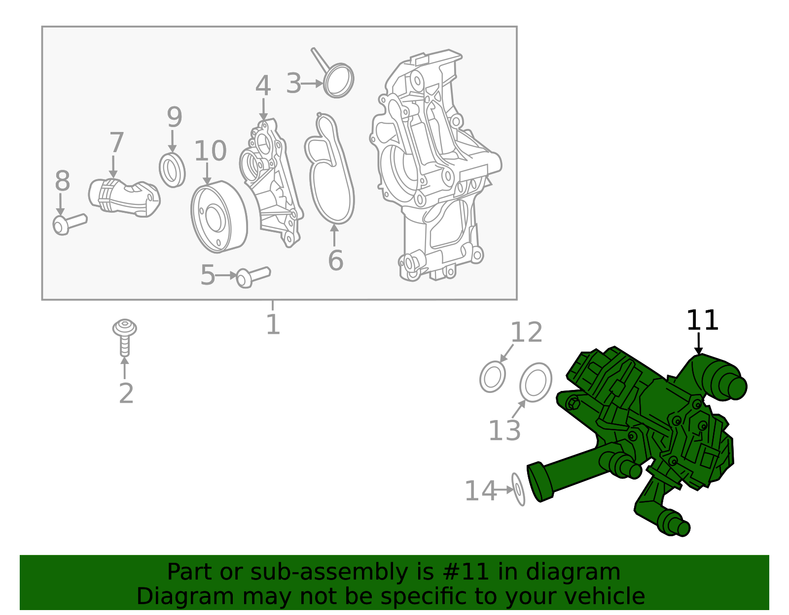 16670-WAA02 - Thermostat Housing 2021-2024 Toyota GR Supra | Longo ...