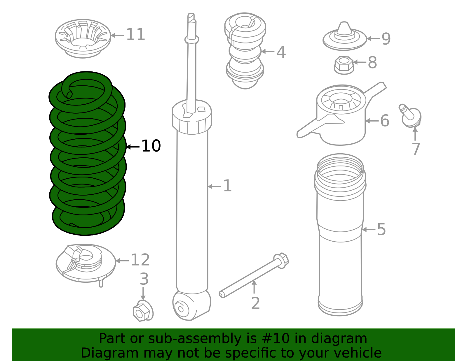 55330-AO000 - Coil Spring 2023-2025 Kia Niro EV | Kia.Parts Store