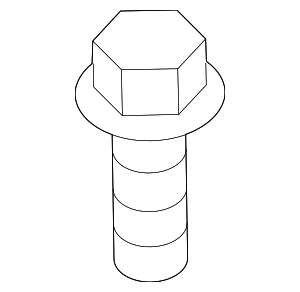 W715060-S450B - Air Deflector Retainer Screw 2015-2025 Ford | Online ...