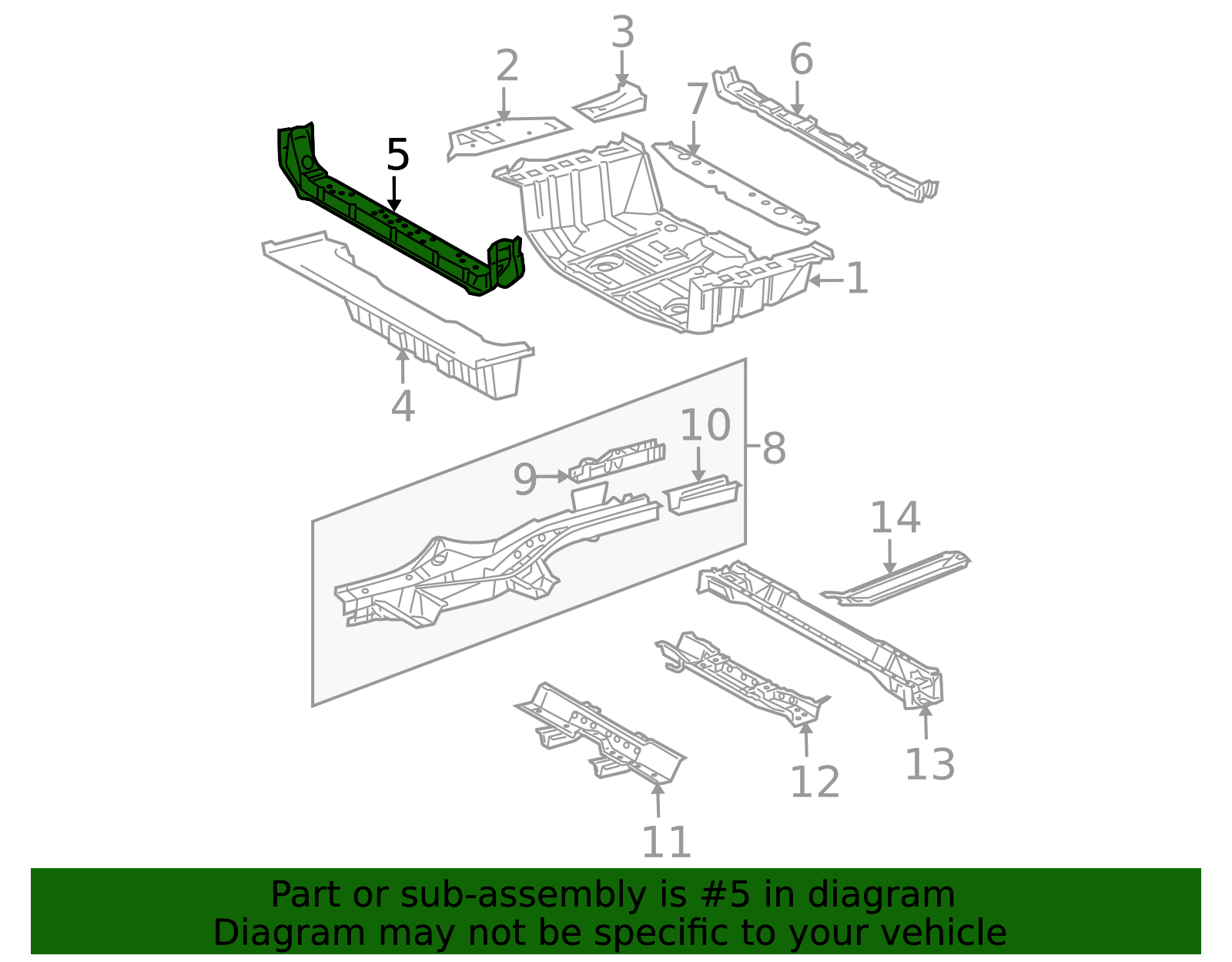 2006-2012 Toyota RAV4 2006-2012 Toyota RAV4 - Floor Reinforced 57608 ...