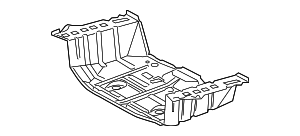 2006-2012 Toyota RAV4 Floor Pan 58311-0R010 | Toyota Parts Center