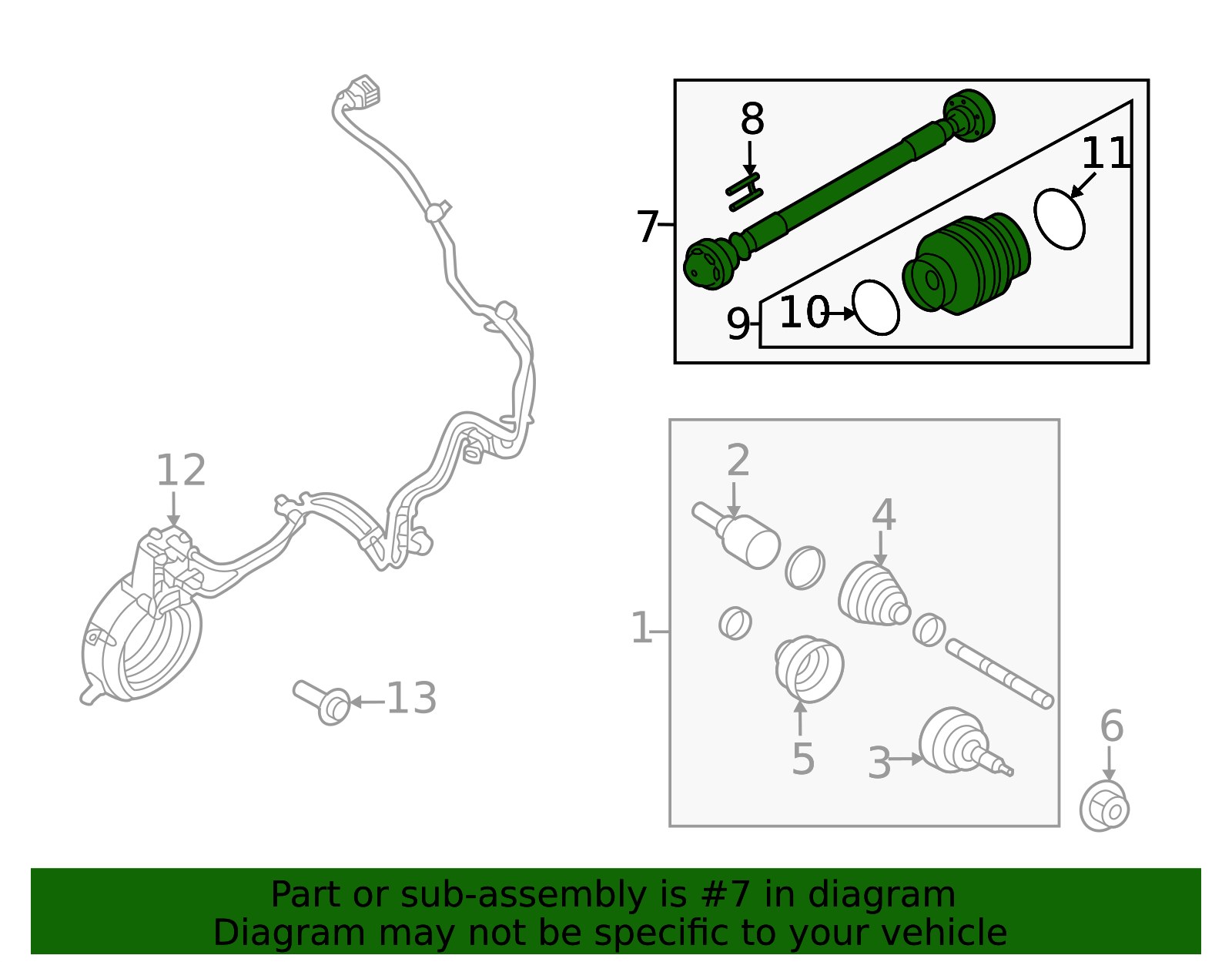 ML3Z-4A376-A - Drive Shaft 2021-2025 Ford F-150 | Big 3 Auto Parts