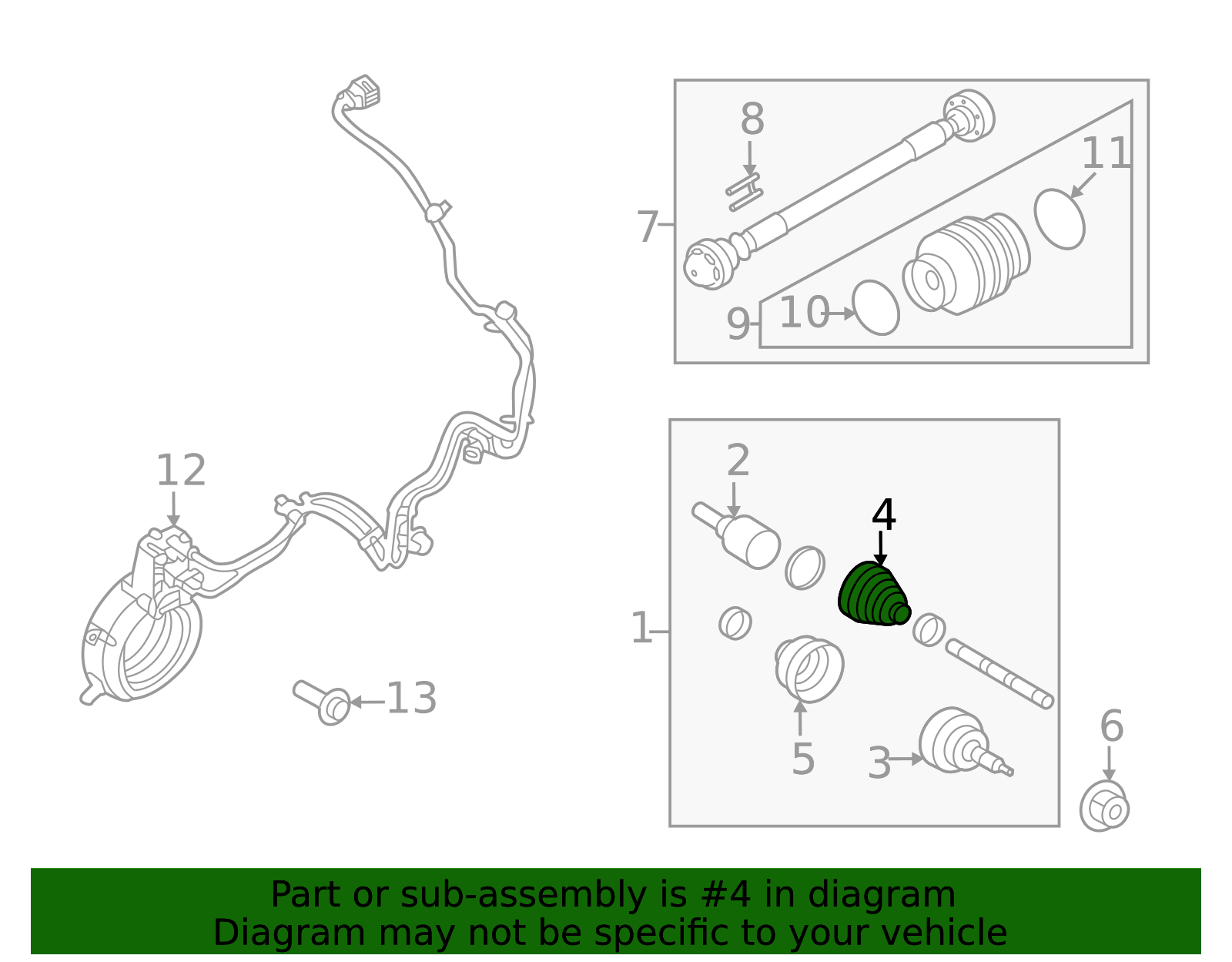 2015-2025 Ford | Motorcraft™ Inner Boot | TS-262 | Walls' Ford Parts