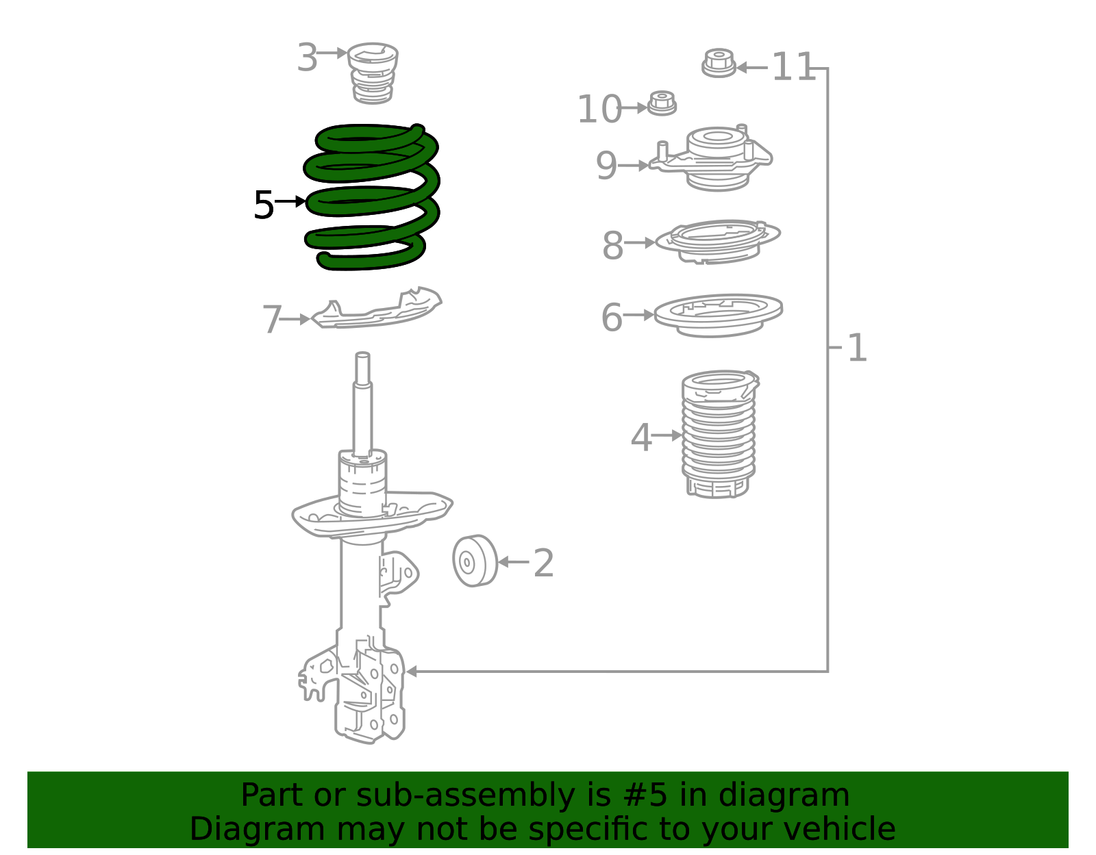 Coil Spring – OEM Suspension Load Support for Toyota | AutoNation Parts