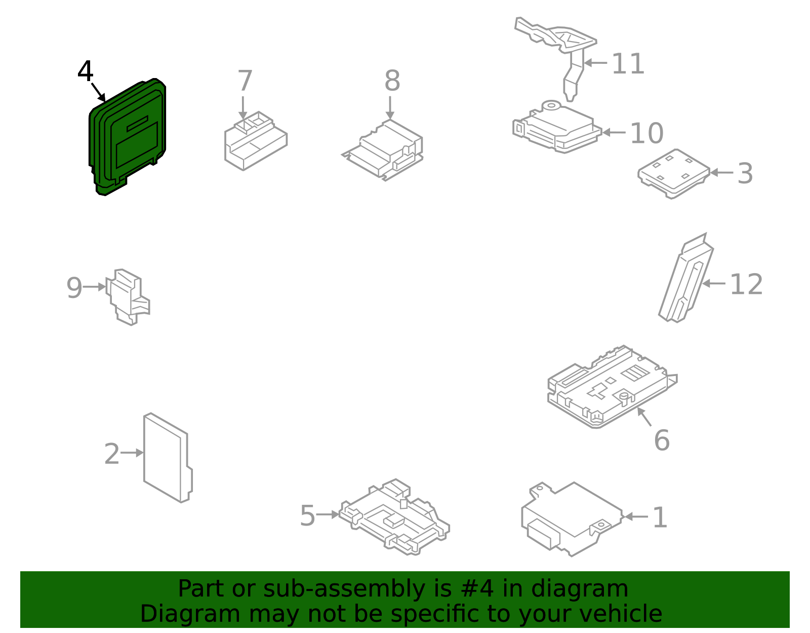 85E-907-410-C - Control Module 2021-2025 Audi | Audi OEM Parts Guy