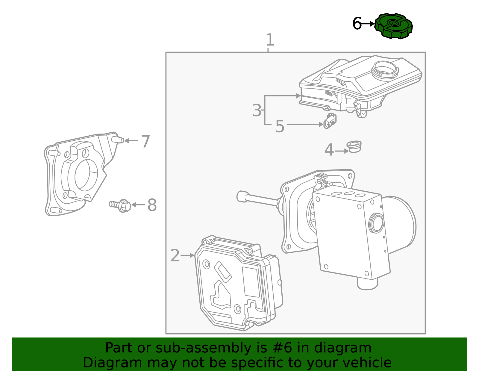 23441714 - Reservoir Cap | My GM Part