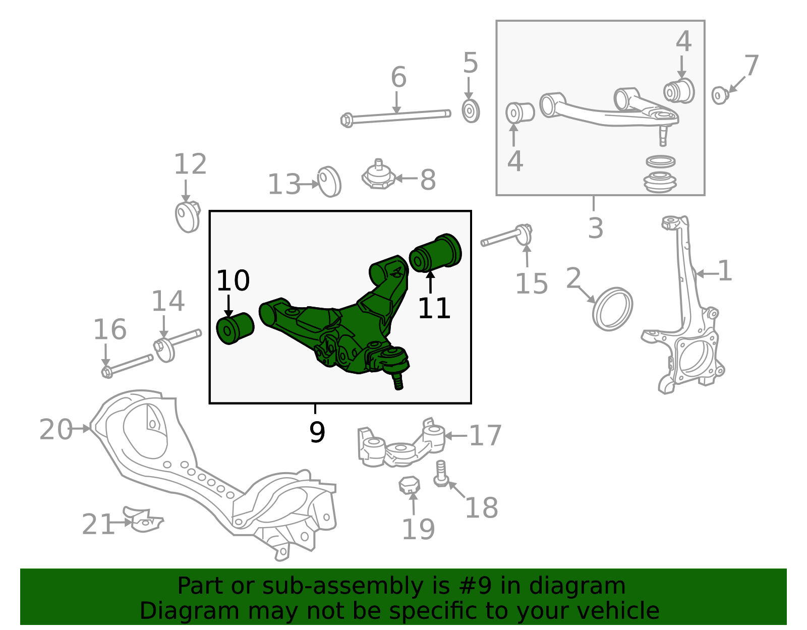 Lower Control Arm 48069-60030 | OEM Parts Online