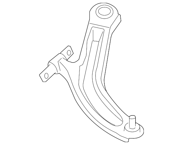2014-2020 Nissan Rogue Lower Control Arm 54500-4BA0A | OEM Parts Online