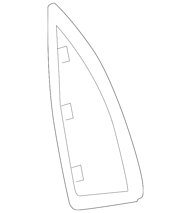 OEM GM Ebony Passenger Seat Side Airbag Module Retainer For 2005-2009 ...