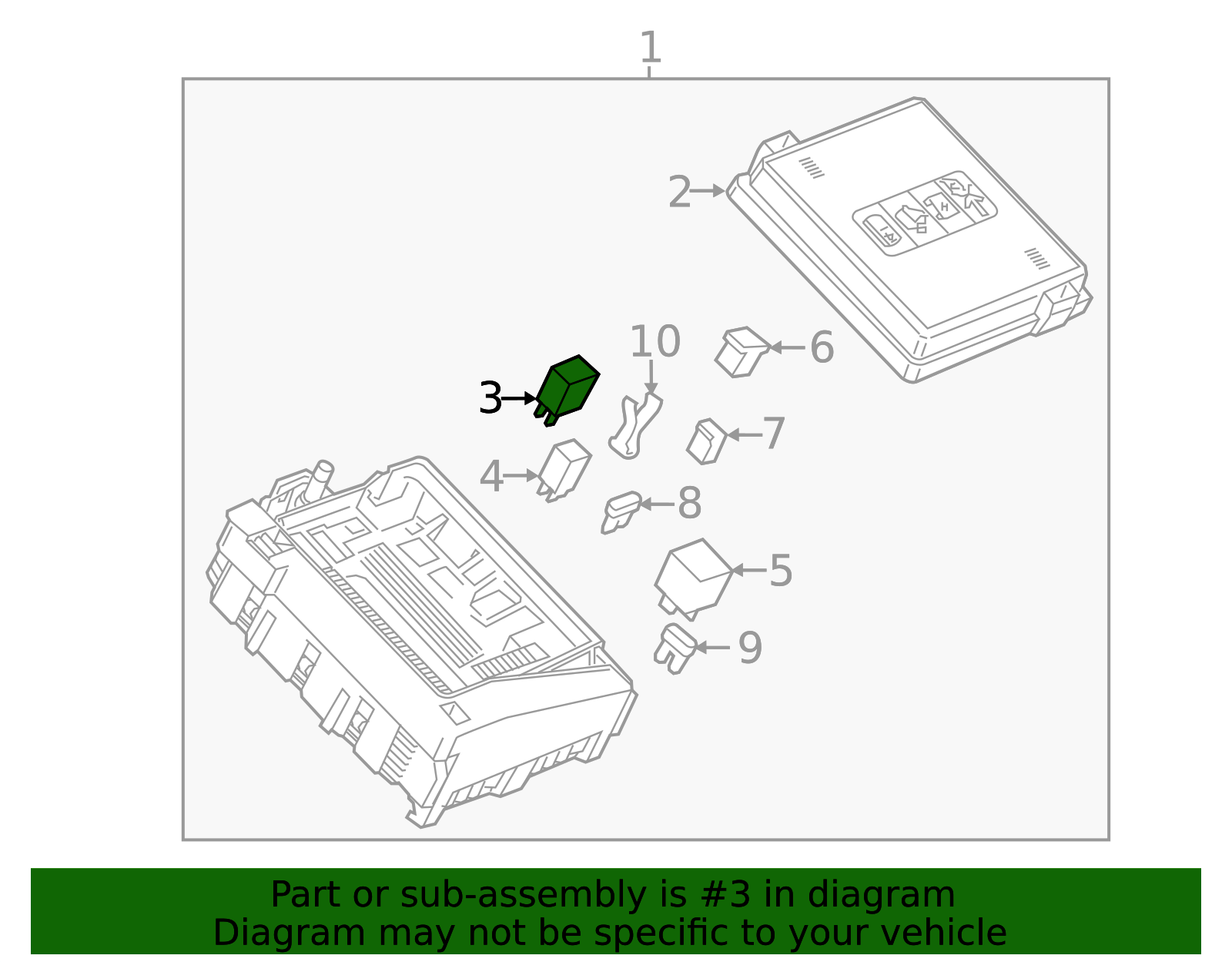 13509878 - Multi-Purpose Relay 2017-2025 GM | GM Parts Center