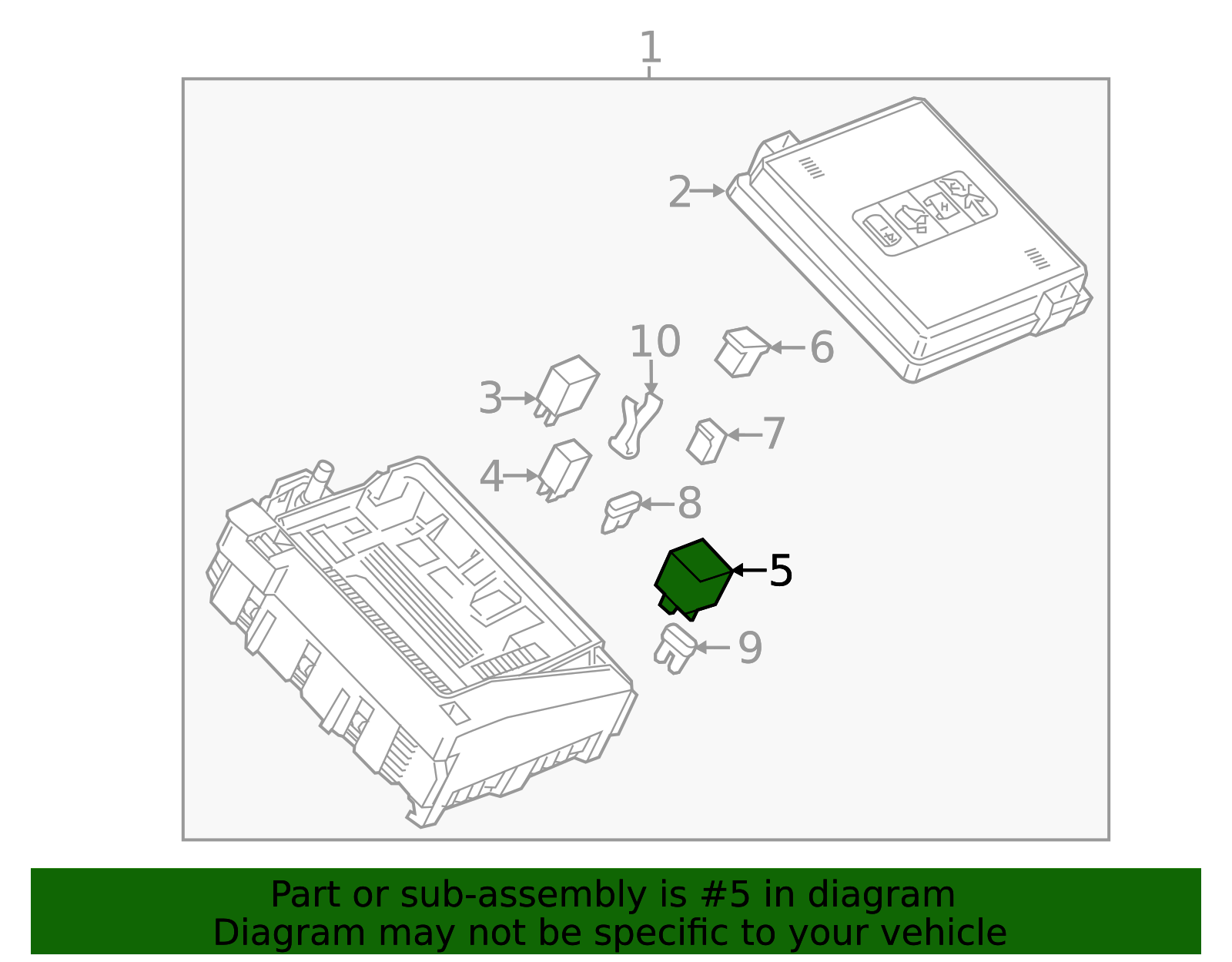 84129871 - Vacuum Pump Relay 2018-2024 GM | Paradise GM Parts