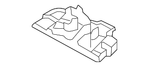 27836-EZ00B - Lower Duct 2019 Nissan | Boro Nissan Parts