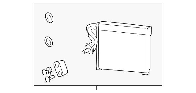 2019 Nissan Evaporator Assembly 27280-9FU0A | Team Nissan Inc.