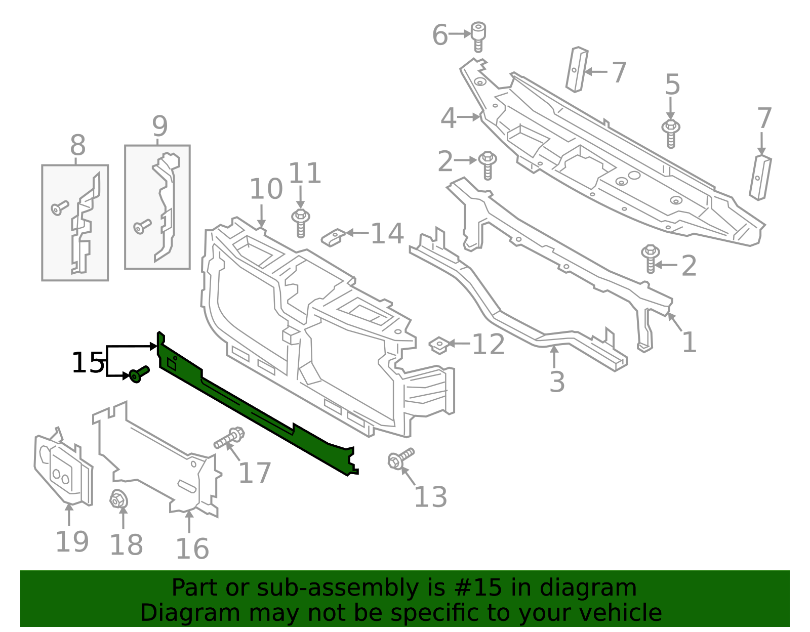 Radiator Air Deflector - OEM Engine Cooling Channel | AutoNation Parts