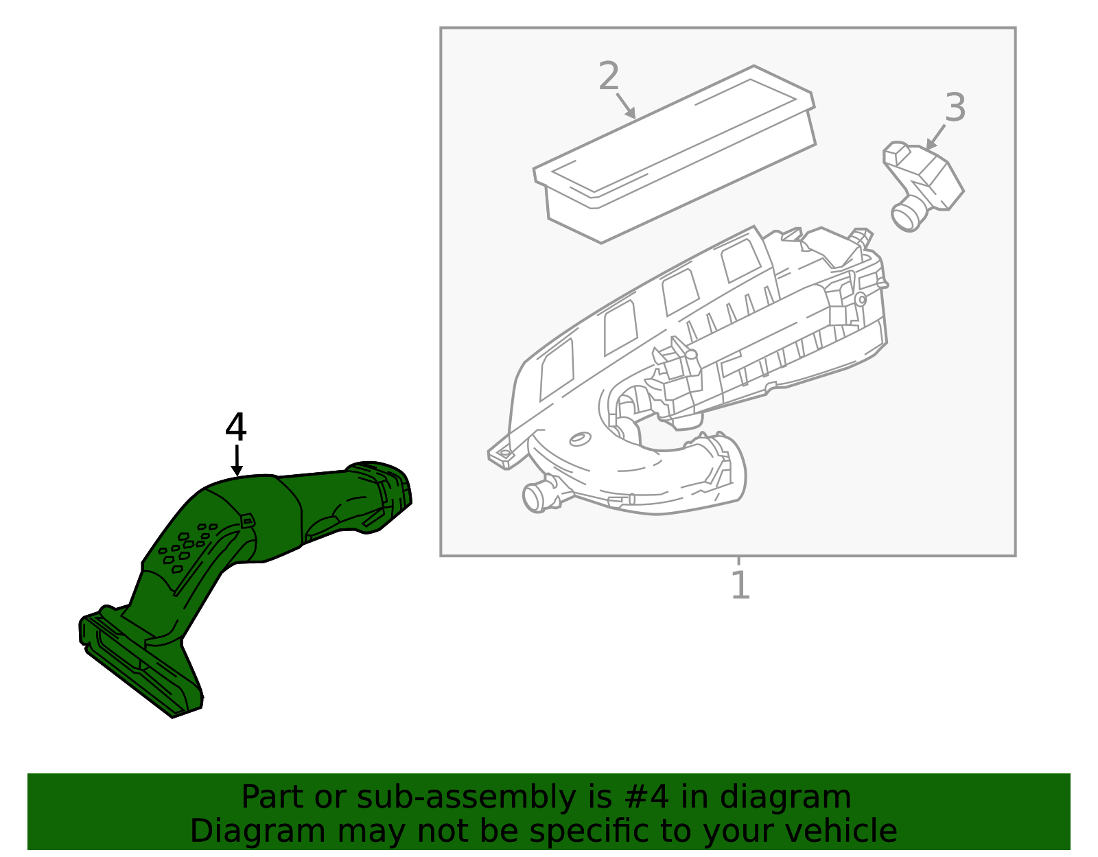 1760900582 - Mercedes-Benz Intake Hose 2018-2021 Mercedes-Benz S 560 ...