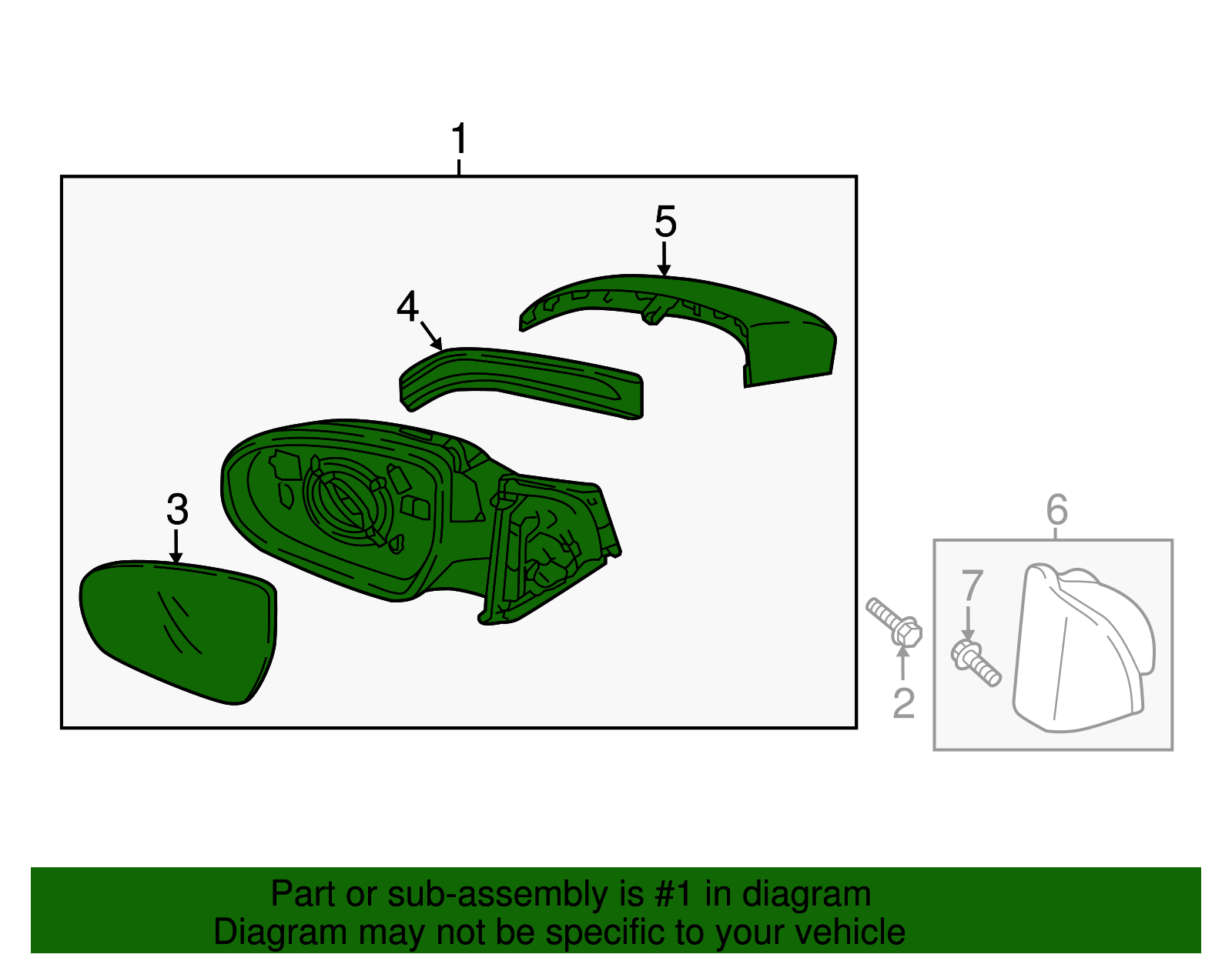 Side Mirror - Restore Visibility with OEM Style | AutoNation Parts
