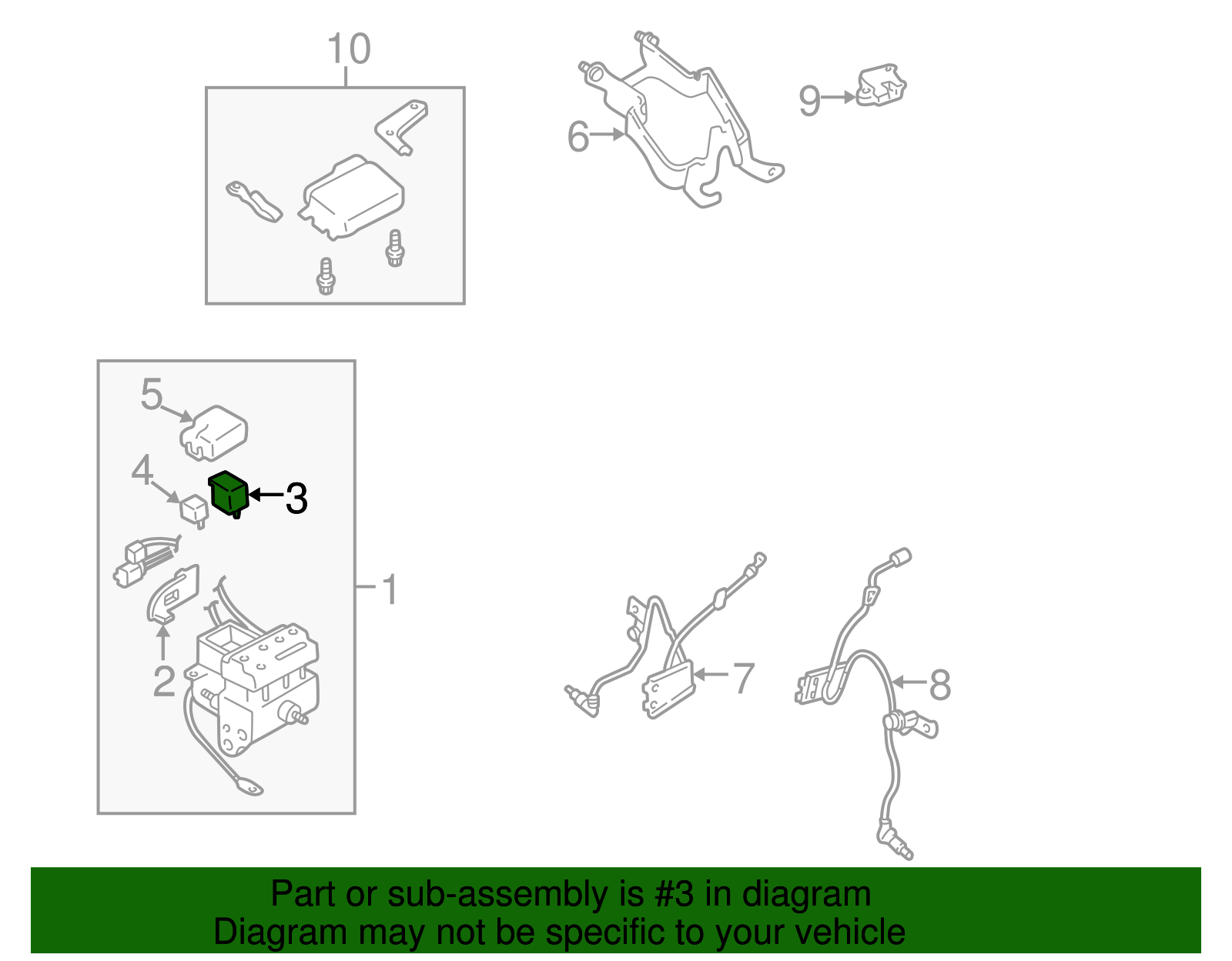 1990-2008 Subaru 1990-2008 Subaru - Relay Assembly Relay 26735AA001 ...