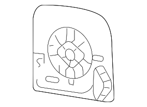 2006-2016 GM Passenger Side Rearview Mirror Glass 15933018 | Shop ...