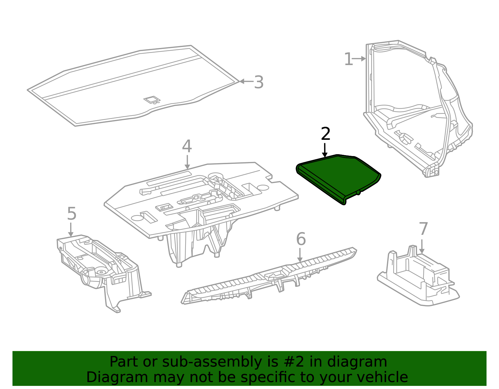 2021-2024 Toyota Mirai Side Cover 64715-62010-C0 | Toyota Parts Center