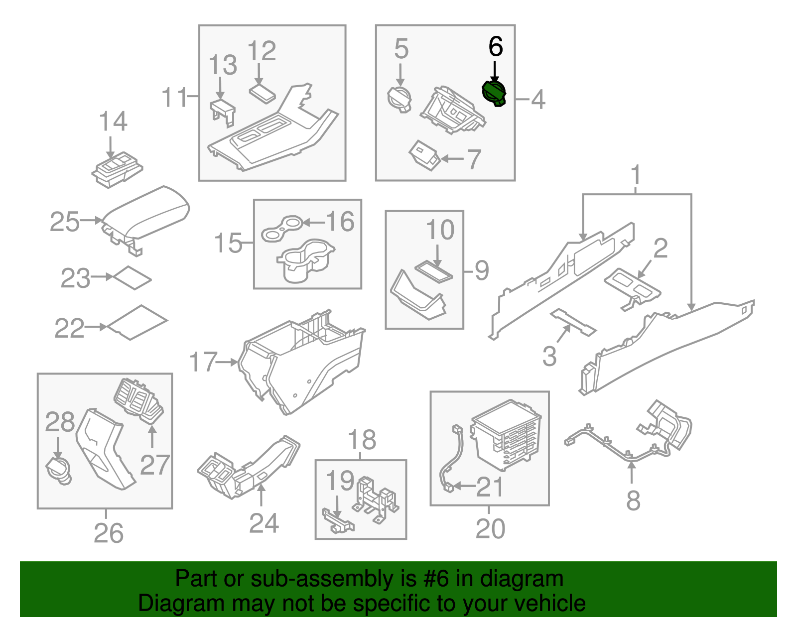 95120-C1150 - 2015-2023 Hyundai - Power Outlet | Conicelli Hyundai