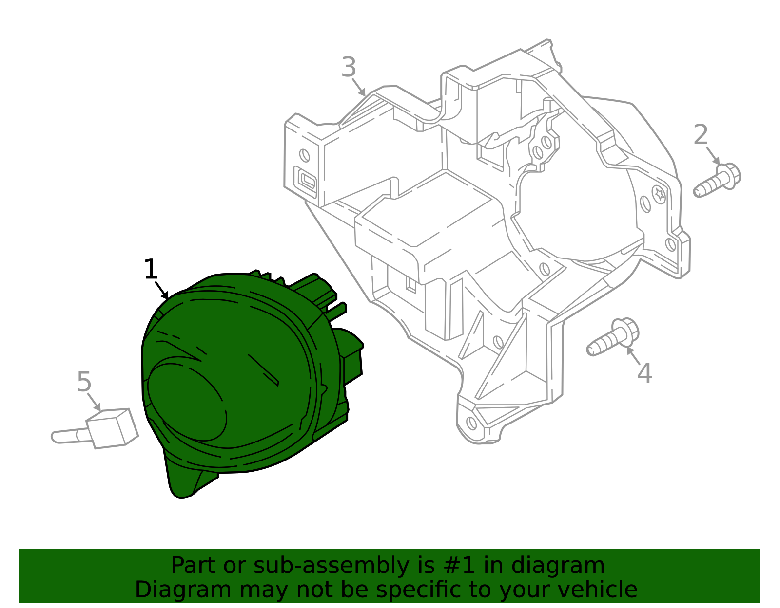 B63B-51-690B - Fog Lamp Assembly 2017-2021 Mazda | MazdaParts.US Store