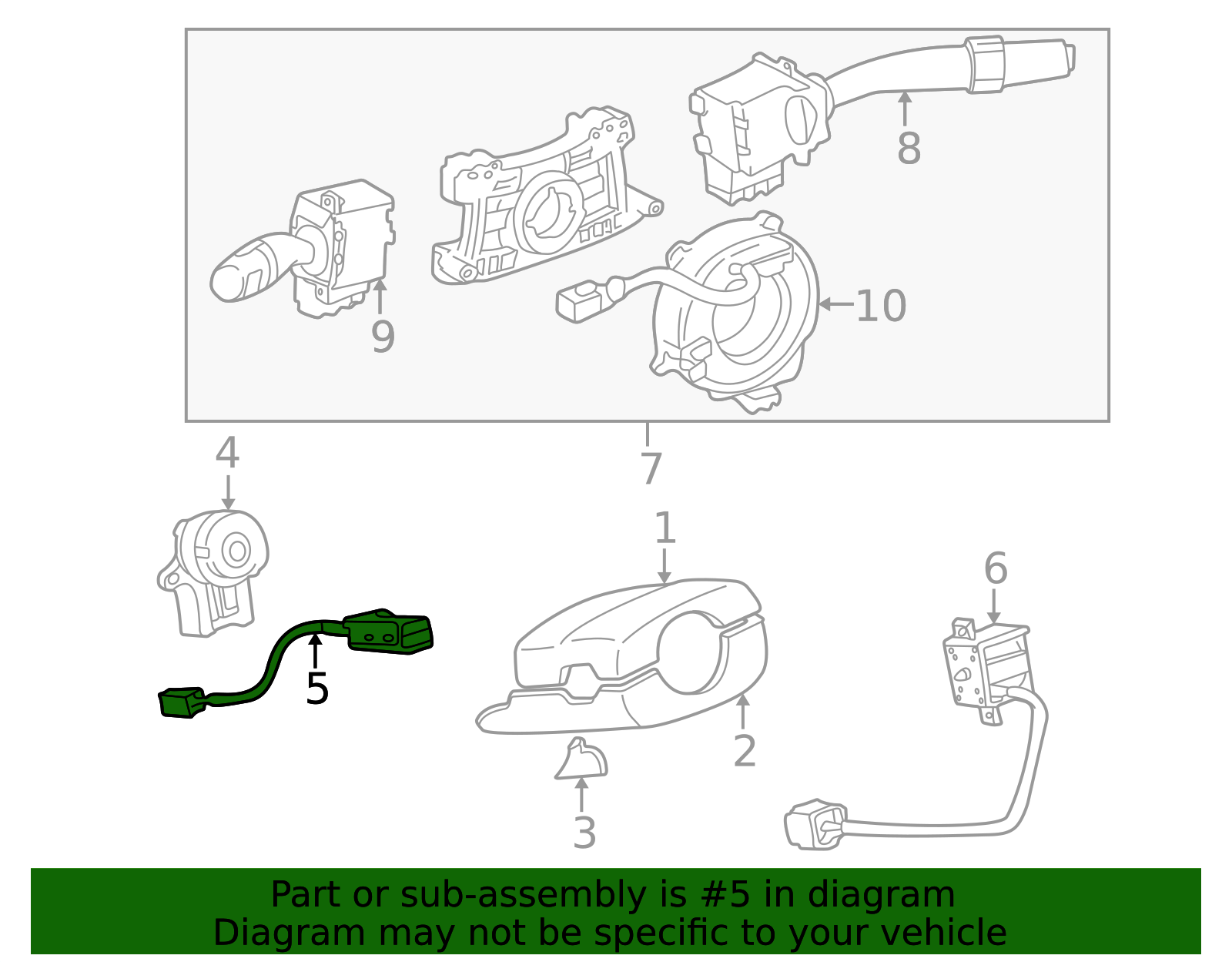 Switch 84052-33040 | OEM Parts Online