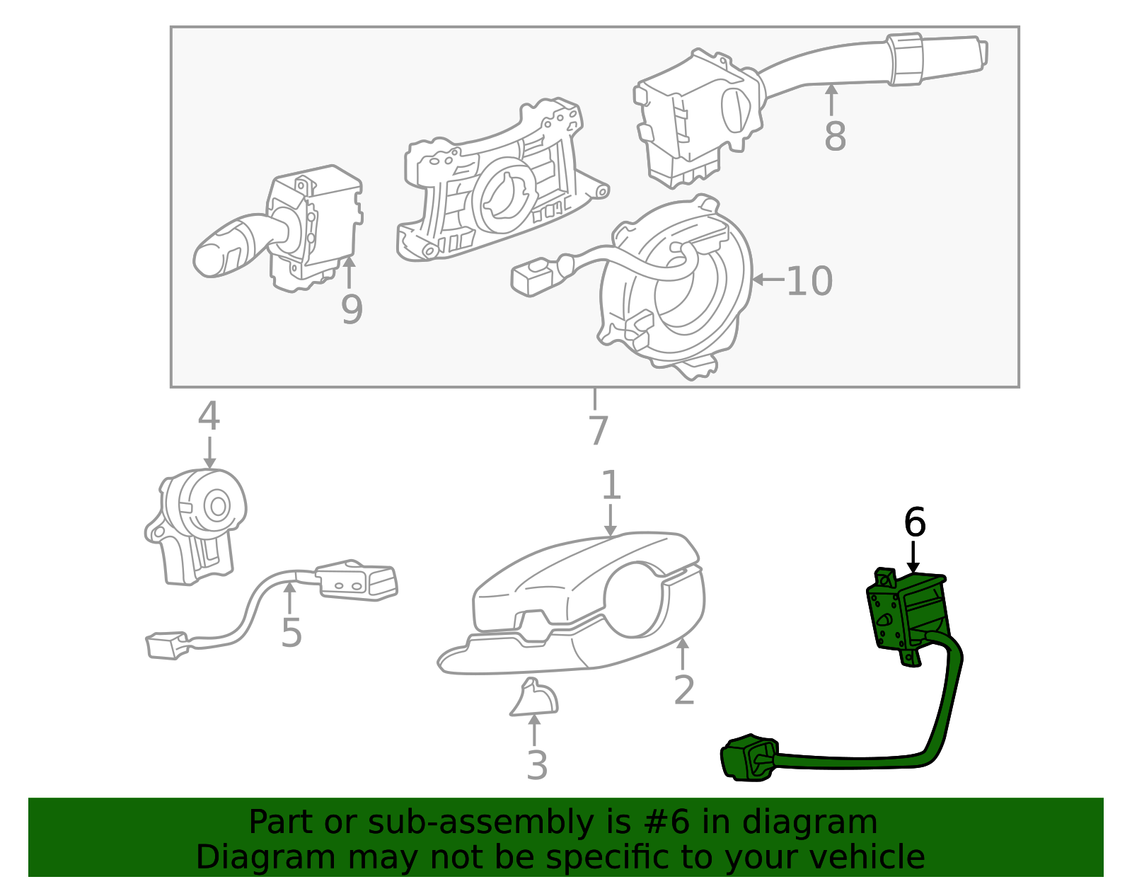 Genuine Official Toyota Interlock Solnd part# 85432-33020 for 1997-2004 ...