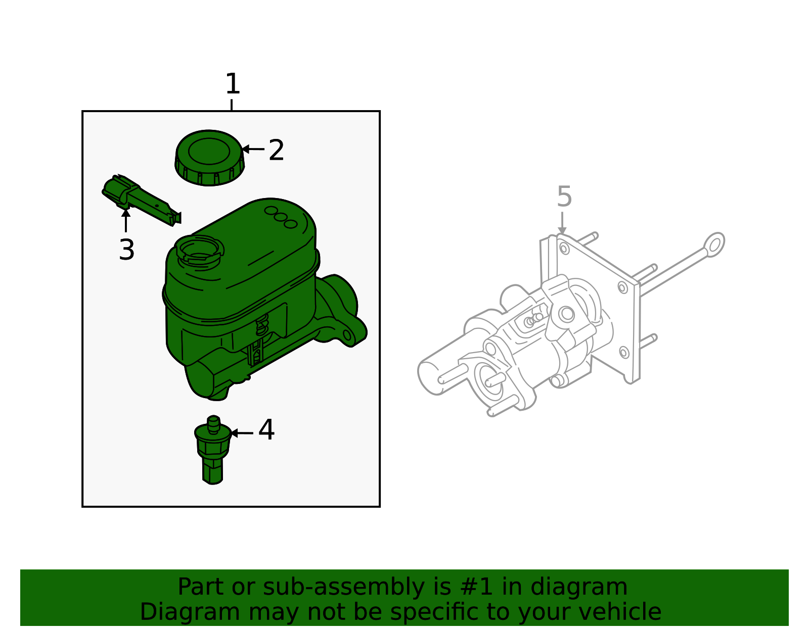 2015-2019 Ford E-350 Super Duty Master Cylinder RU2Z-2140-B | Ford OEM ...