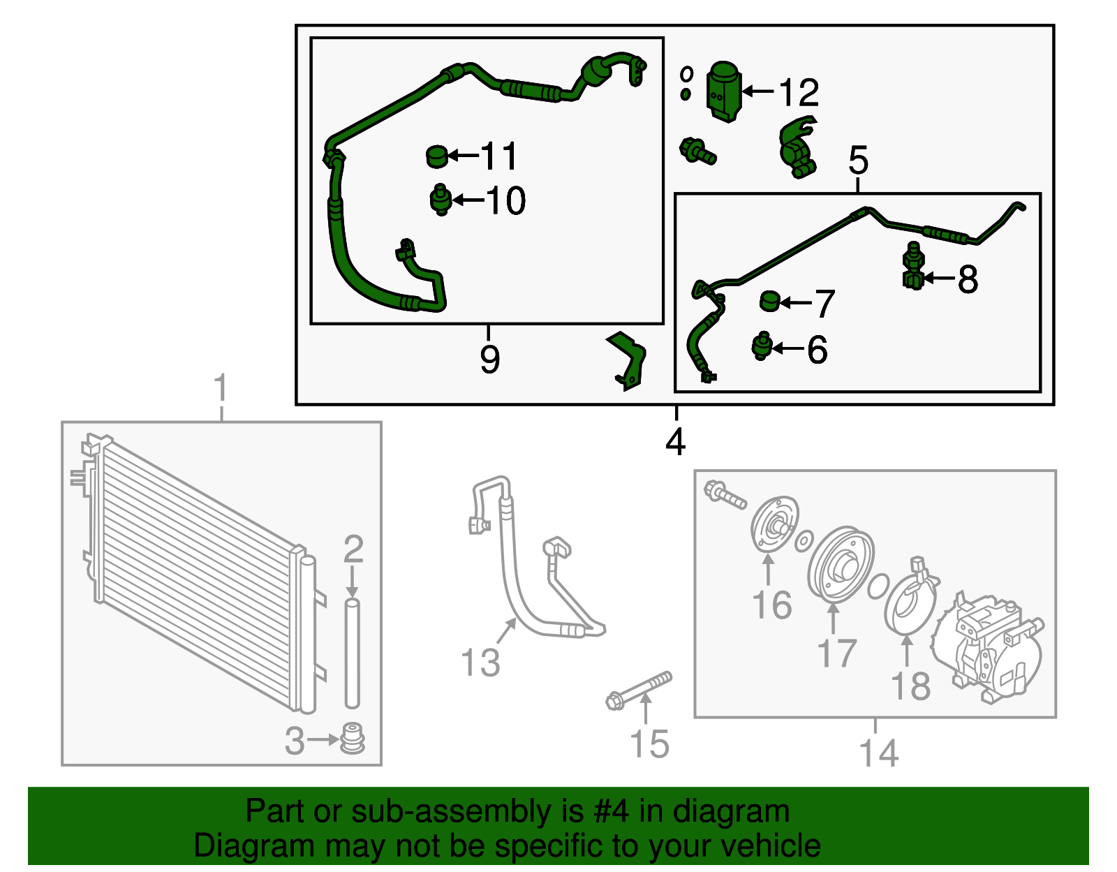 2014-2015 Hyundai Hose & Tube Assembly 97775-1R500 | OEM Parts Online