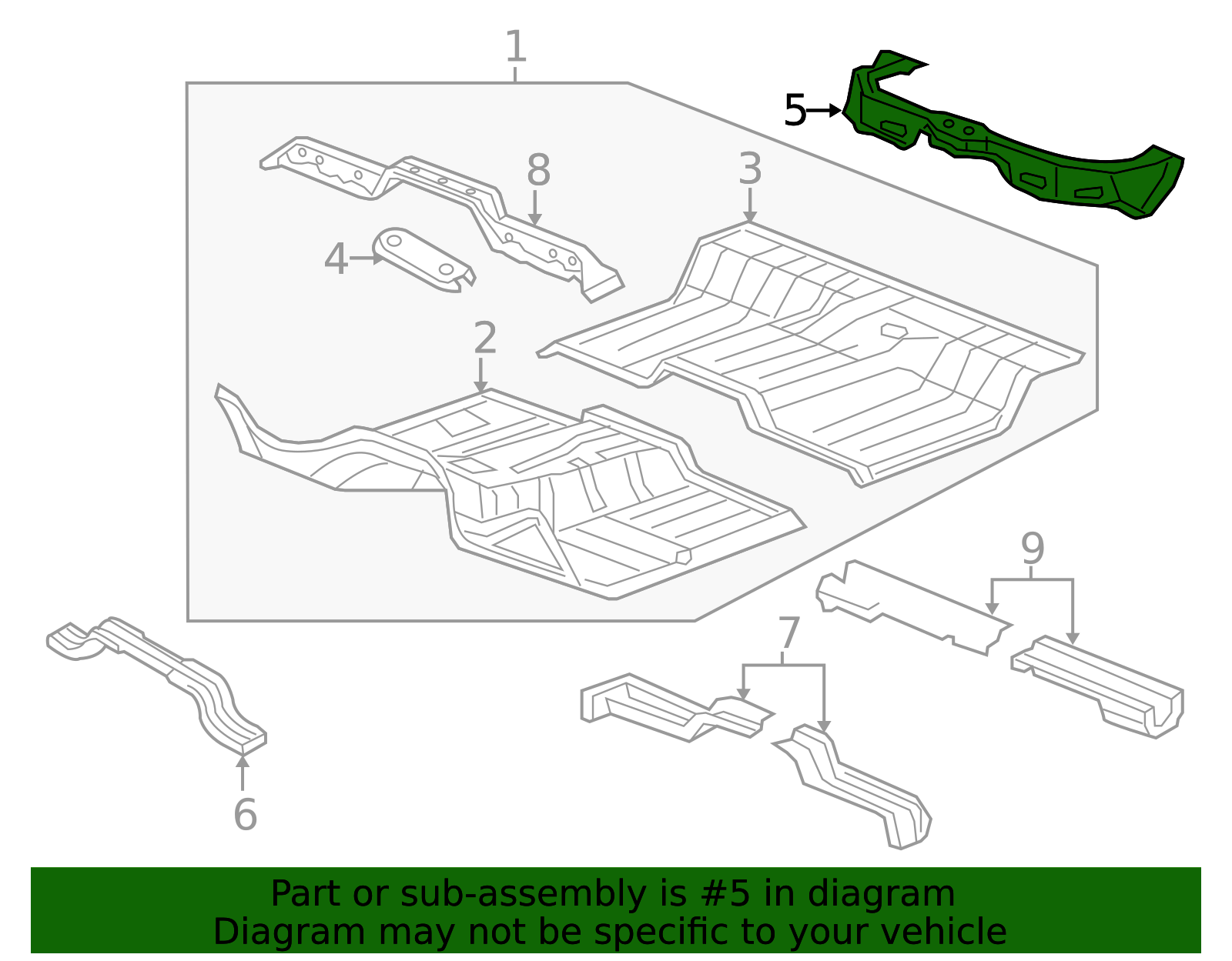 Rear Panel 68142523AB | Mopar Parts Canada