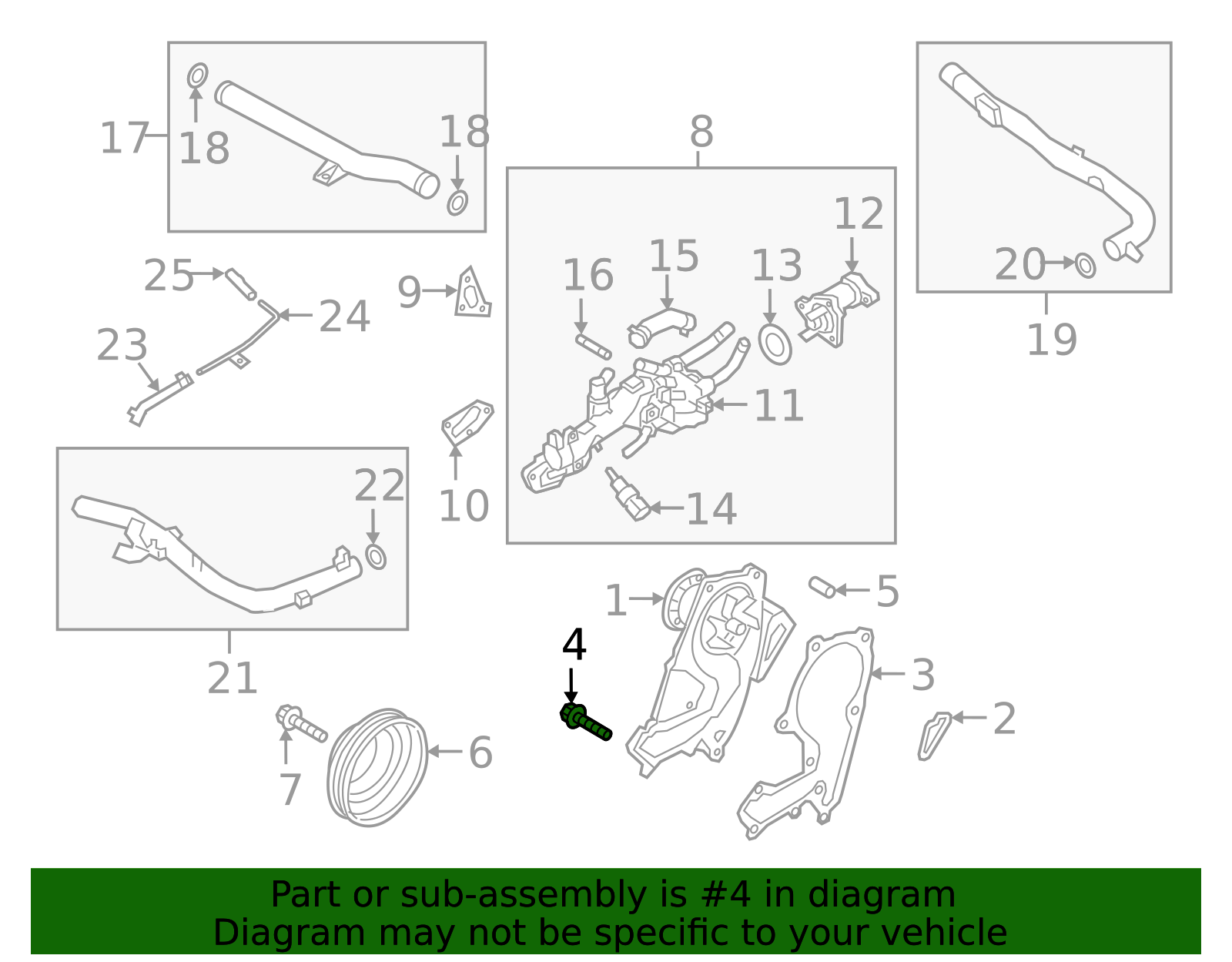 2010-2025 Hyundai Oil Outlet Tube Bolt 11403-06166-K | OEM Parts Online