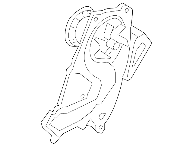 Hyundai - 25100-3L100 - Water Pump - 2017-2025 Genesis | OEM Hyundai ...