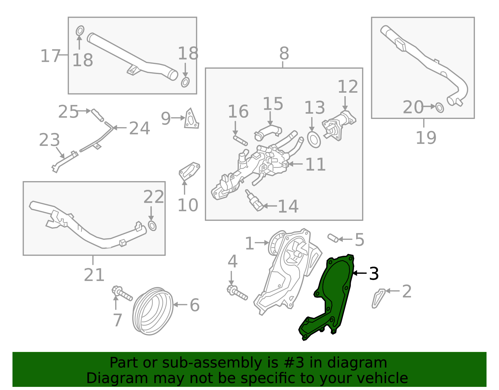 Hyundai - 21355-3C530 - Gasket - 2010-2025 Hyundai | OEM Hyundai Parts ...