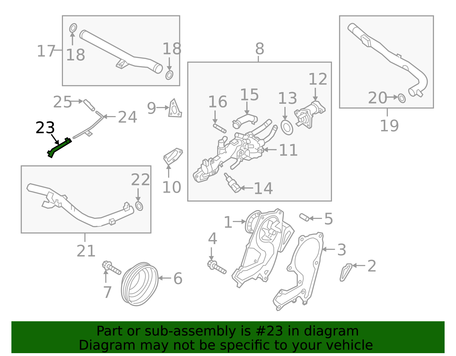 Hyundai - 25468-3C550 - Hose - 2009-2025 Hyundai | OEM Hyundai Parts Outlet