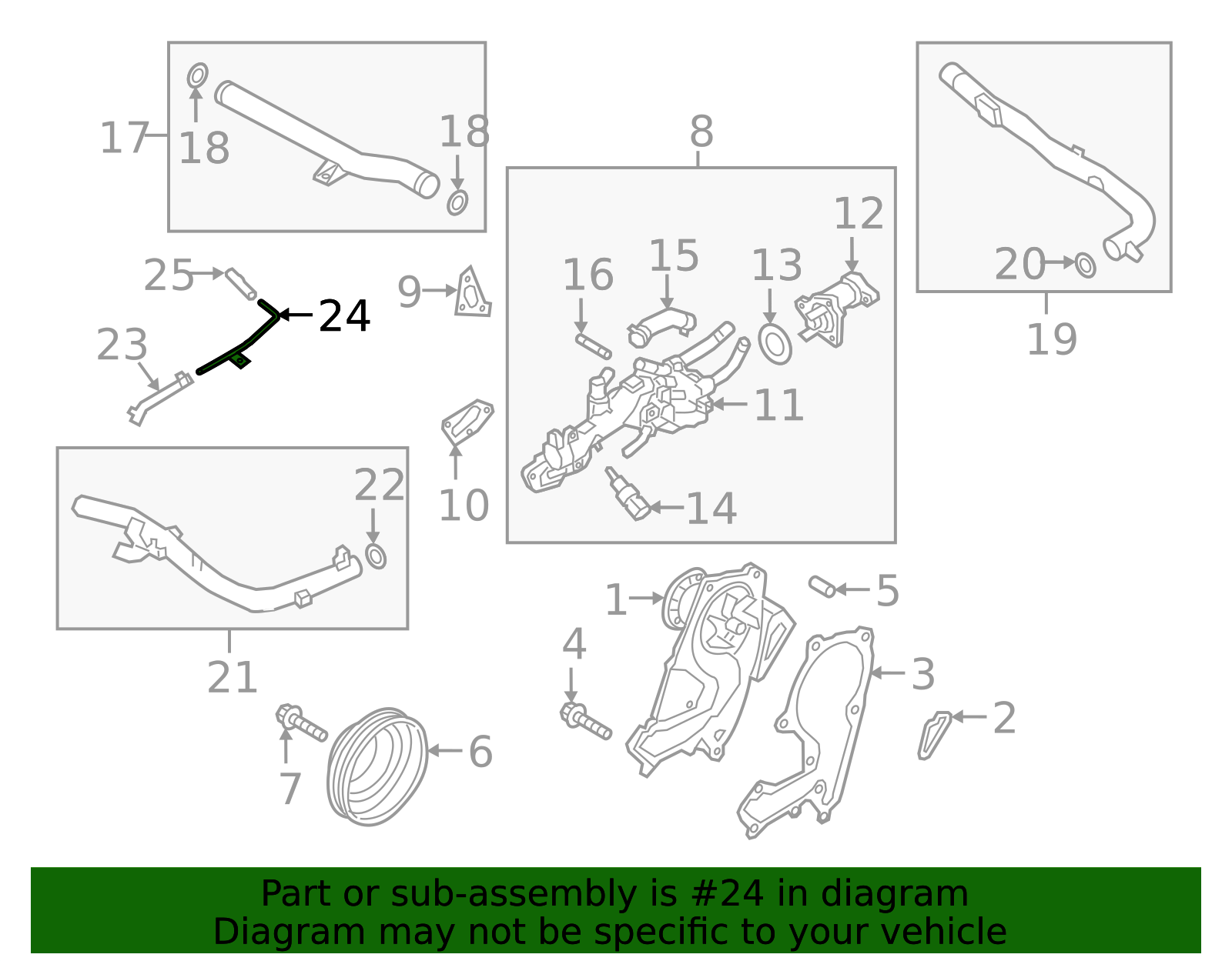 2010-2025 Hyundai Vent Pipe 25462-3C500 | MotorMotor