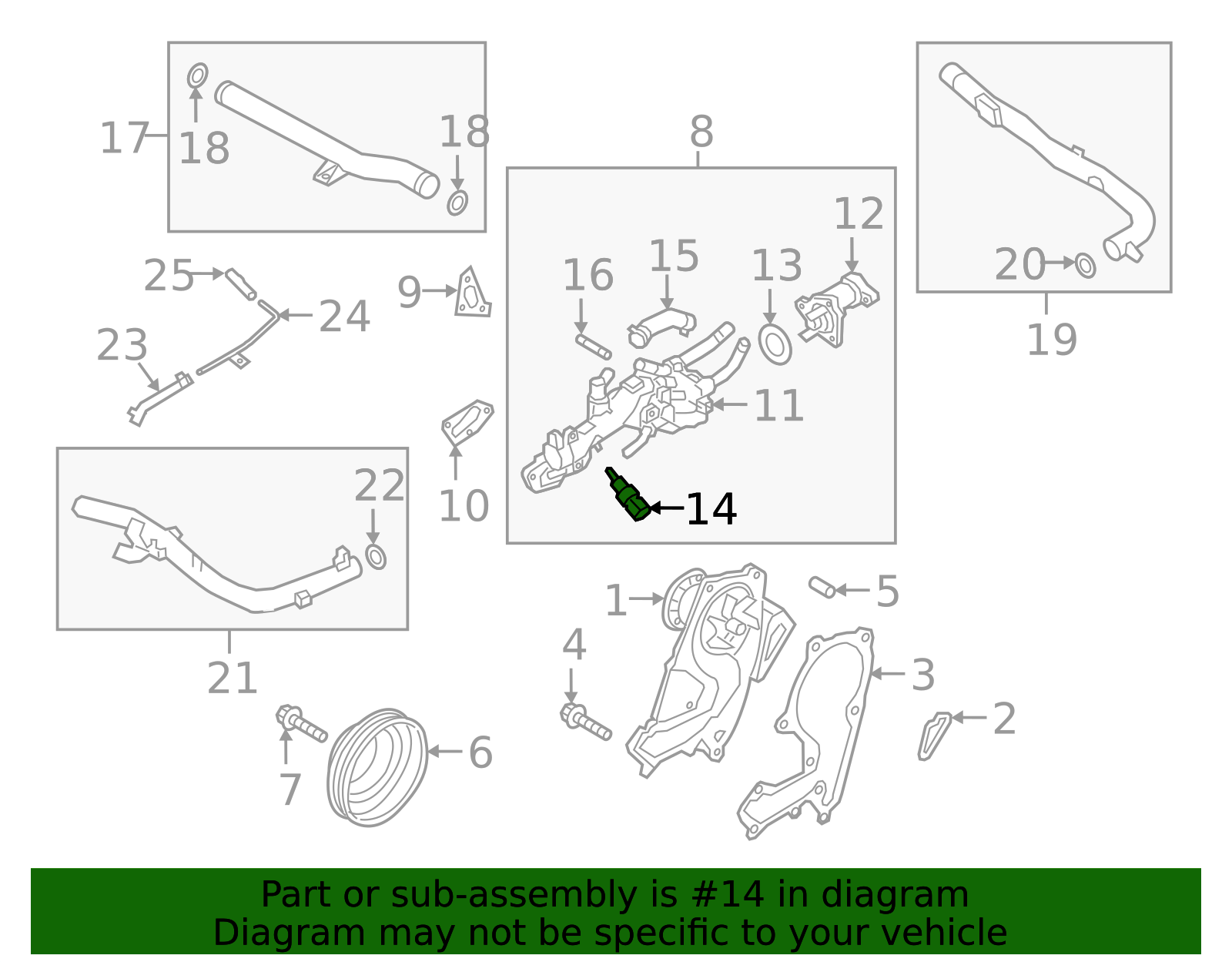 Hyundai - 39220-38030 - Coolant Temp Sensor - 1995-2025 Hyundai | OEM ...