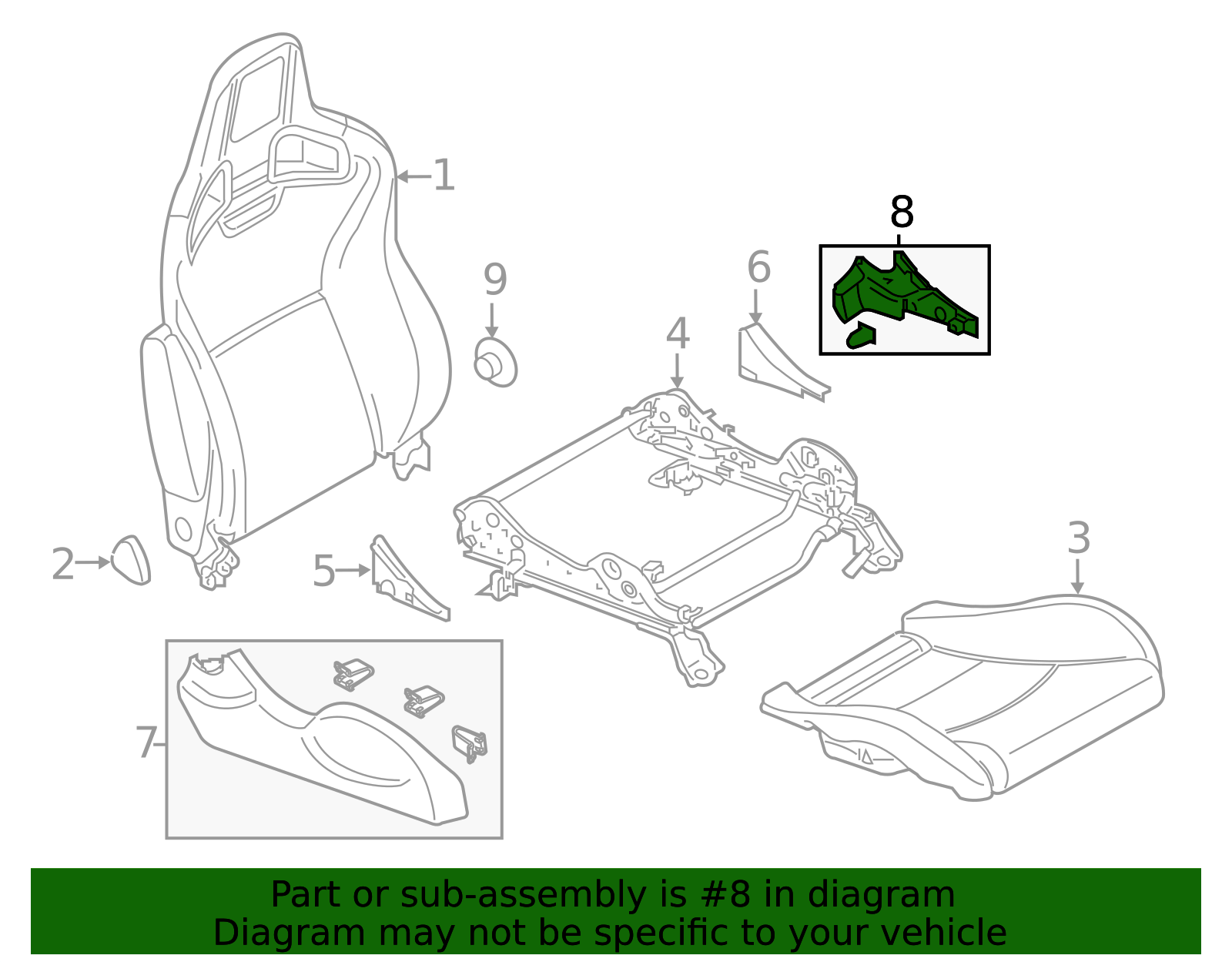 2015-2025 Nissan Inner Finish Panel 87331-6GA0D | Nissan Parts Central