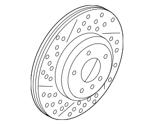 M Performance Rear Brake Discs - (Set Of 2) 34206797598 | OEM Parts Online