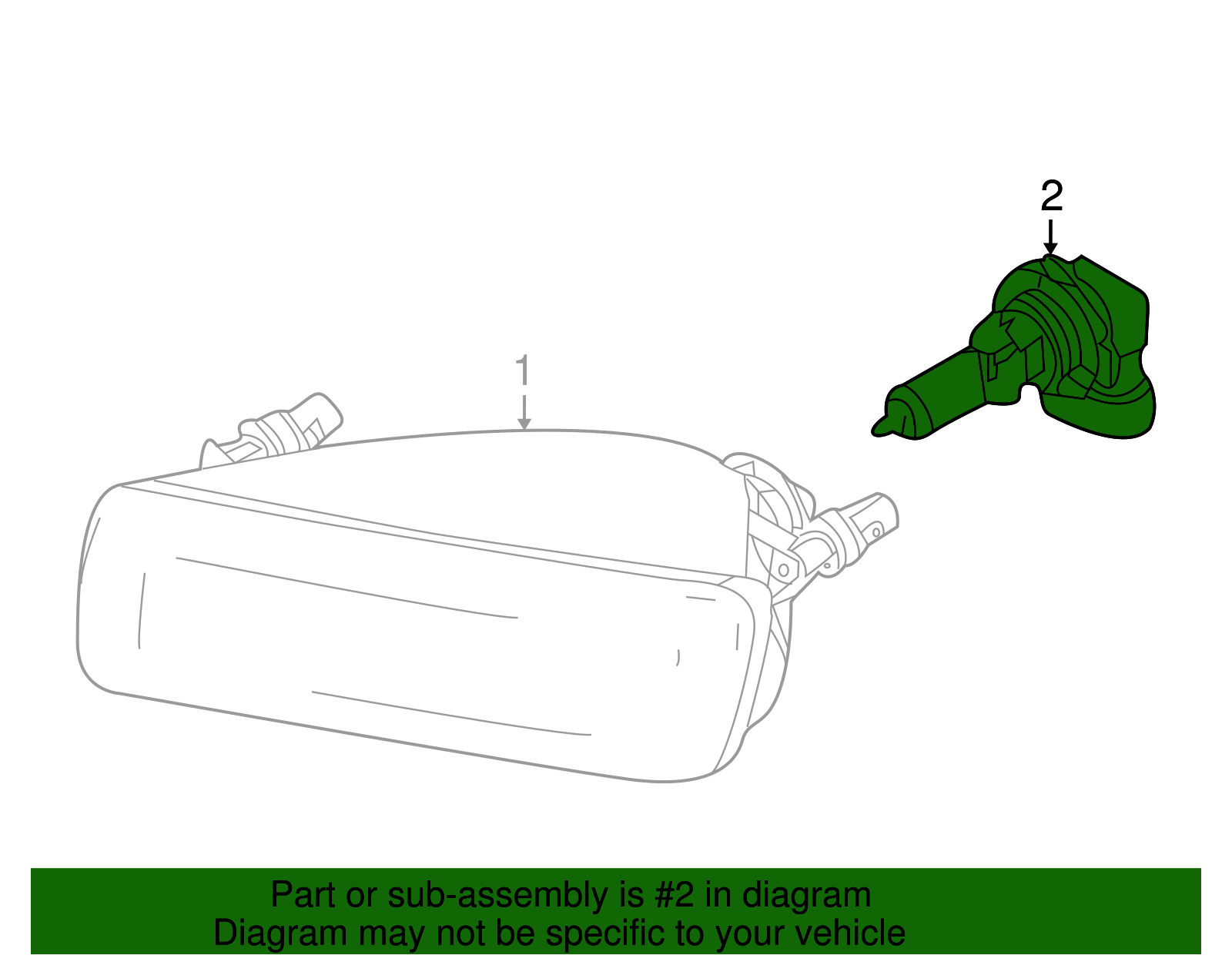 Genuine OEM Ford Part - Fog Lamp Bulb XL3Z-13466-AA | Genuine OEM Ford ...