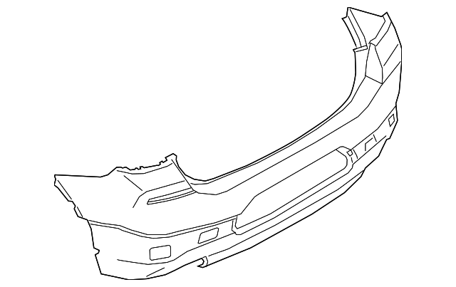51127953919 - 2018-2023 BMW X2 Bumper Cover (51-12-7-953-919) | BMW of ...