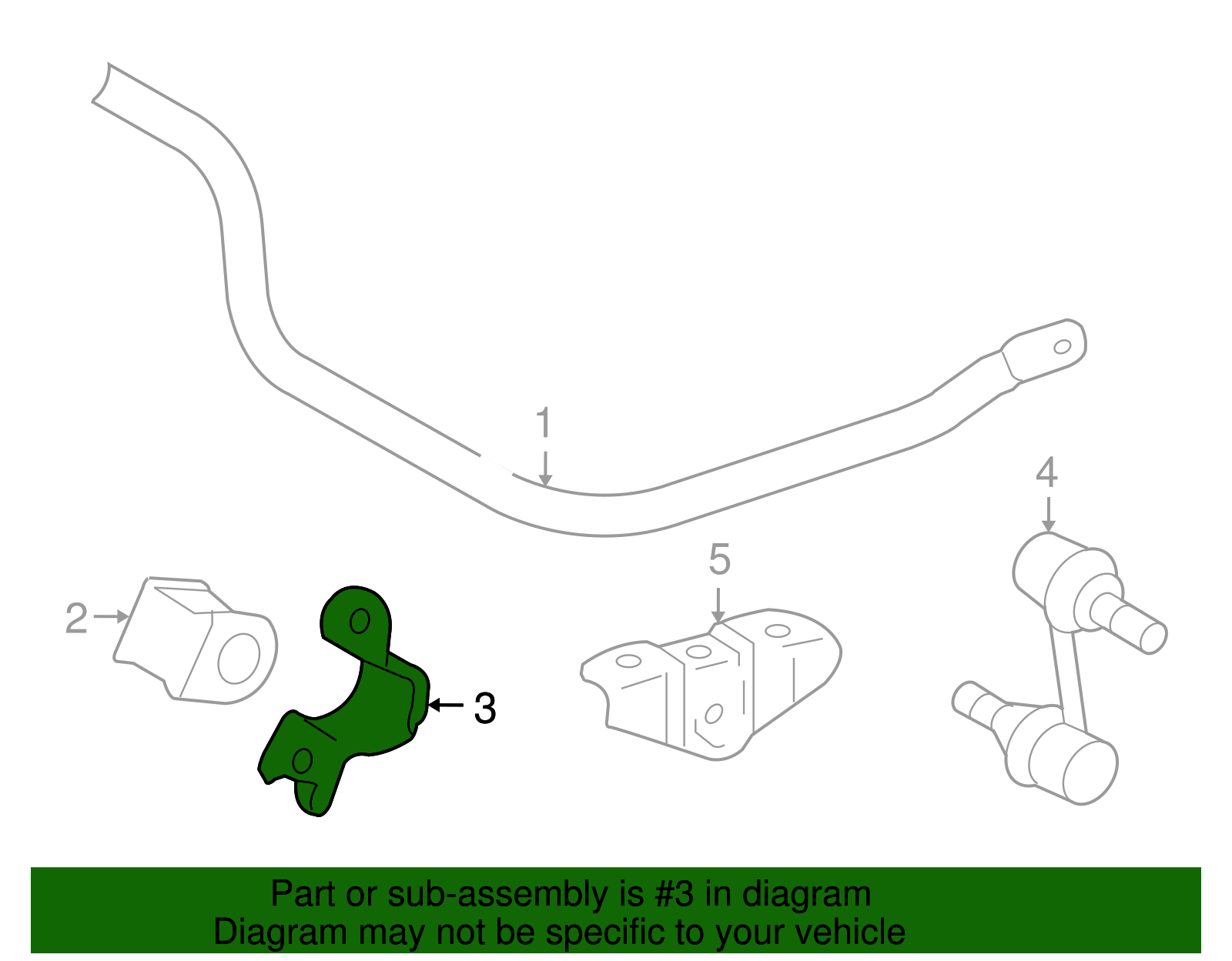 48823-AD010 - Bushing Bracket - 2005-2015 Toyota Tacoma | Nucar Toyota ...