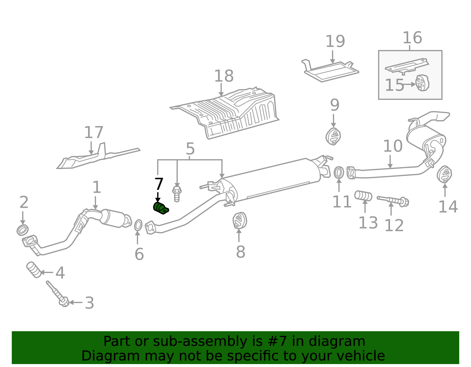 17581-17020 - High-Quality Center Pipe Damper for 2008-2021 Lexus ...