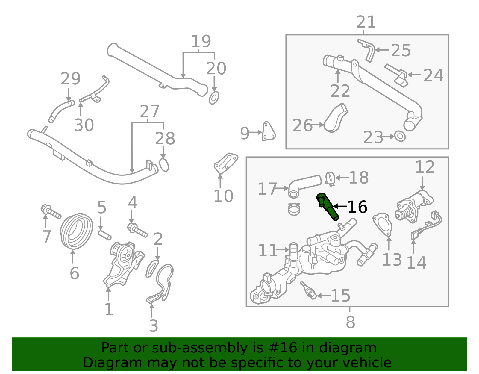 Radiator Hose 25415-B1000 - Dependable OEM Engine Cooling | AutoNation ...