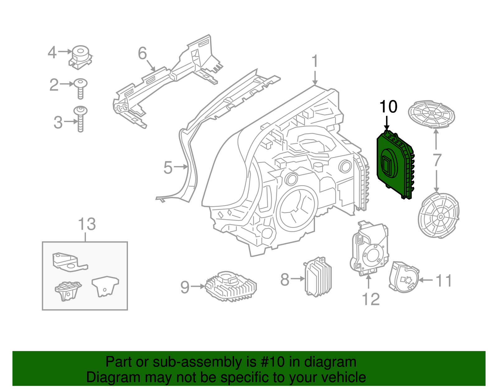 2016-2021 BMW Control Module 63115A02730 | OEM Parts Online