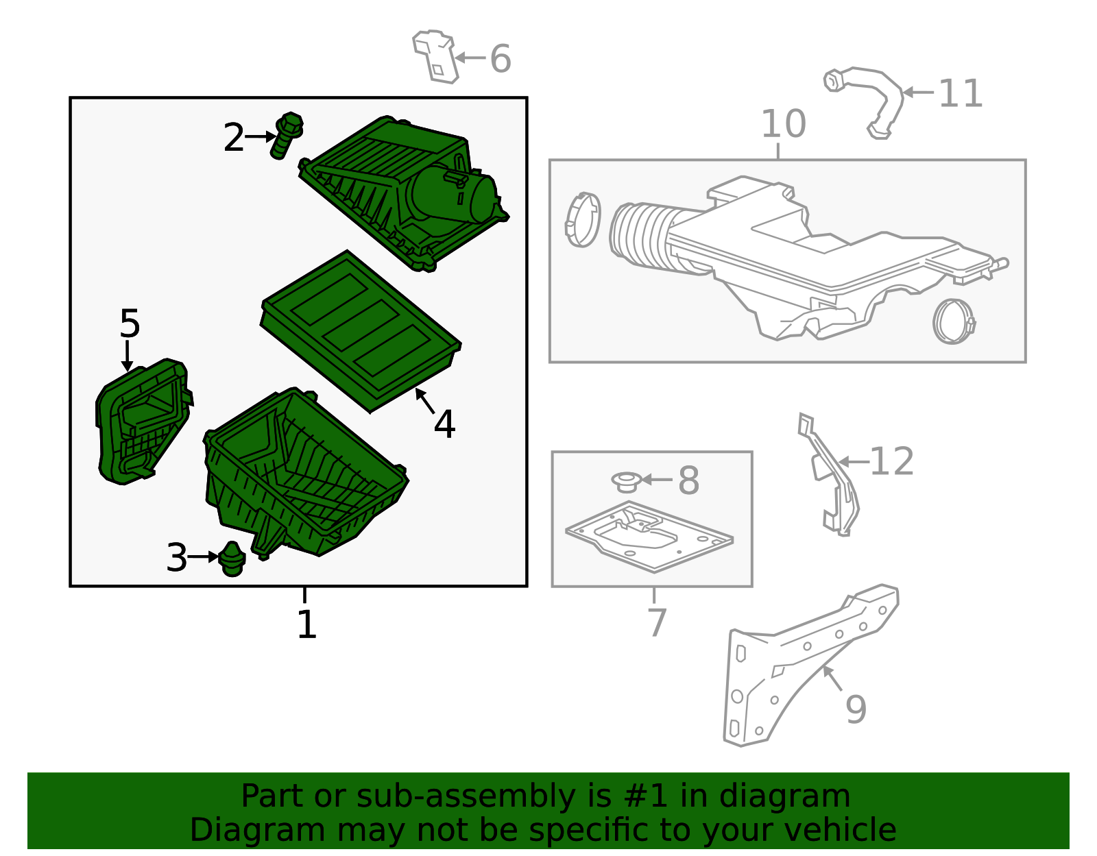 23192713 - Air Cleaner Assembly 2014-2016 GM | GM Parts Center