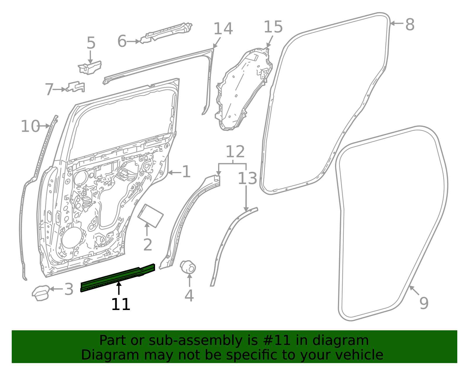Door Seal – OEM Weatherproofing for a Quieter Ride | AutoNation Parts