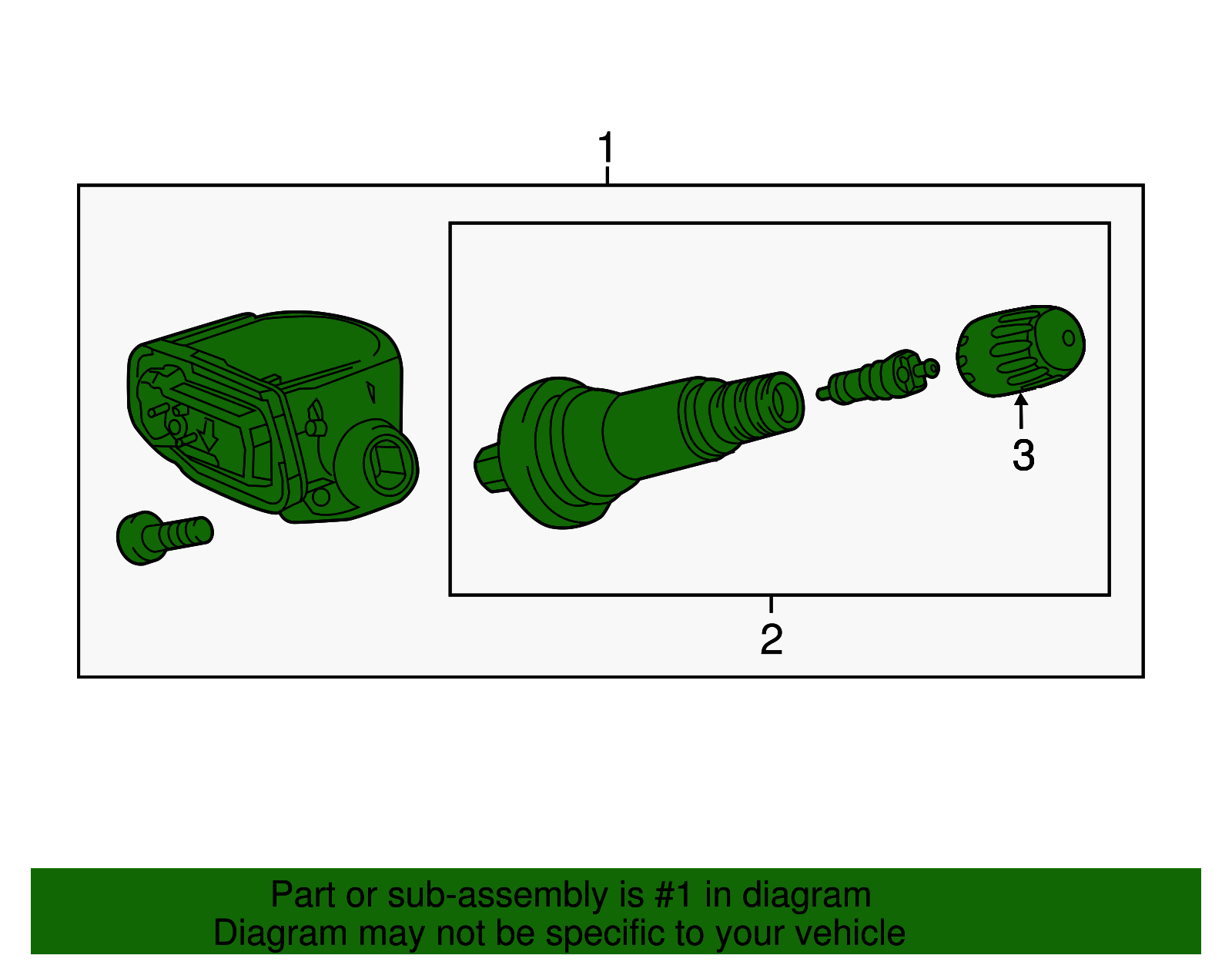 2016-2020 GM Tire Pressure Indicator Sensor 13540599 | Capital Chevy Parts