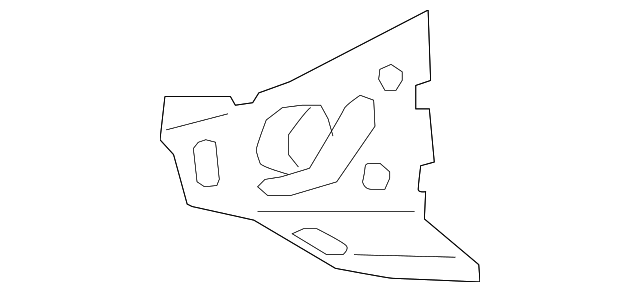 41-10-7-284-183 - Inner Hinge Pillar - 2012-2021 BMW | BMW Parts Exchange